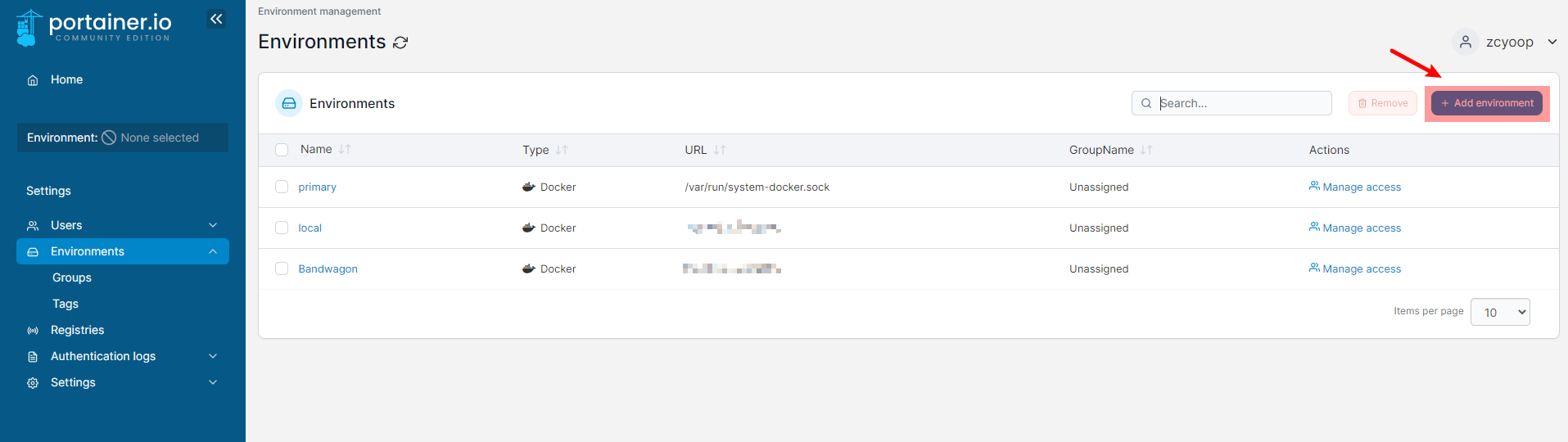 Docker Remote Api的tls认证andportainer配置 Zcyoop
